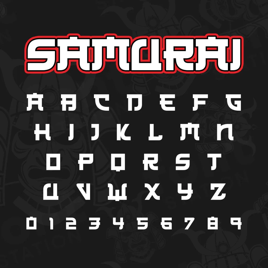 Japanese Style Font Generator Anime Font | Japanese Style | Text
